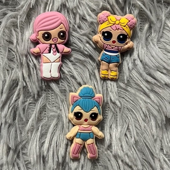 CROCS | Jewelry | Lol Dolls Croc Charm Set | Poshmark